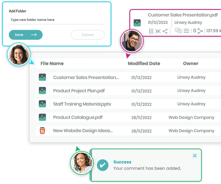 Collabow.io Digital Workspace and File Transfer tool for Teams of all sizes